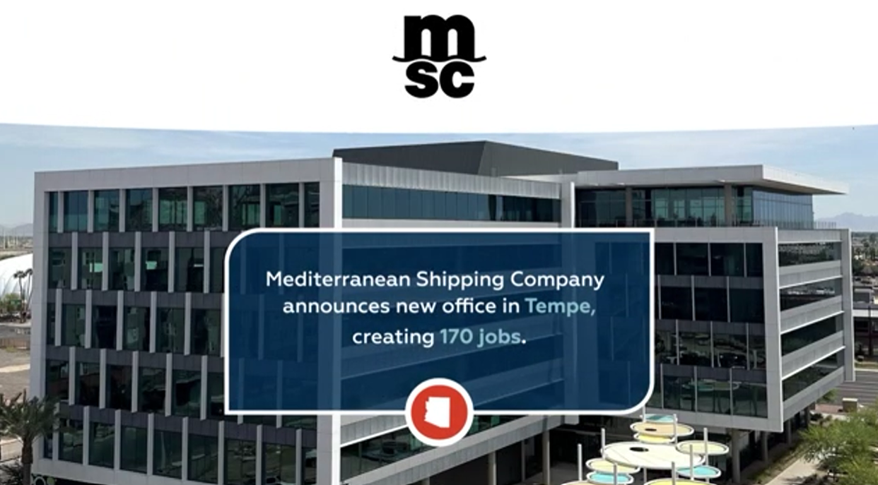 Mediterranean Shipping Company Announces New Office In Tempe