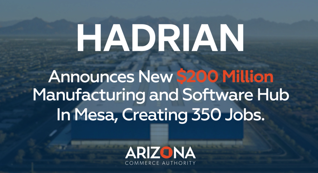 Hadrian To Invest $200 Million To Establish Manufacturing And Software ...
