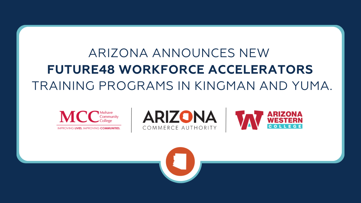 Governor Hobbs Announces Future48 Workforce Accelerators In Yuma, Kingman