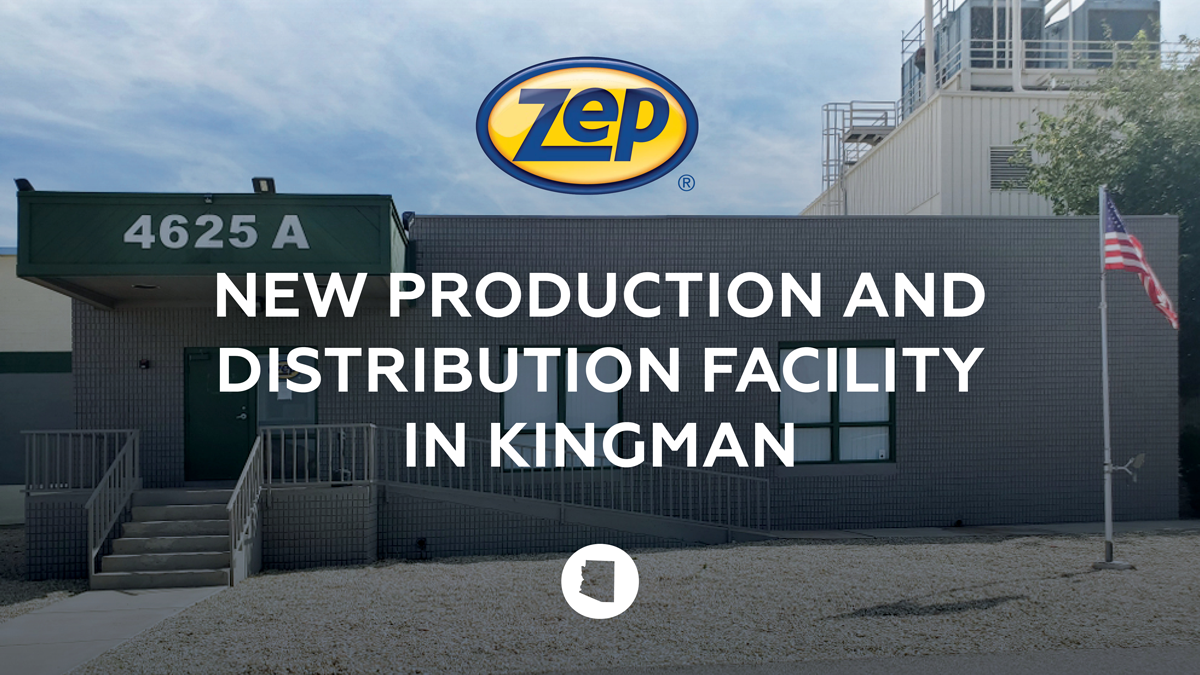Zep Announces New Production And Distribution Facility In Kingman